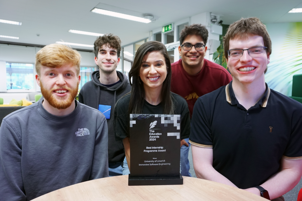 Best Internship Award - Education Awards 2024 | Software Engineering.ie